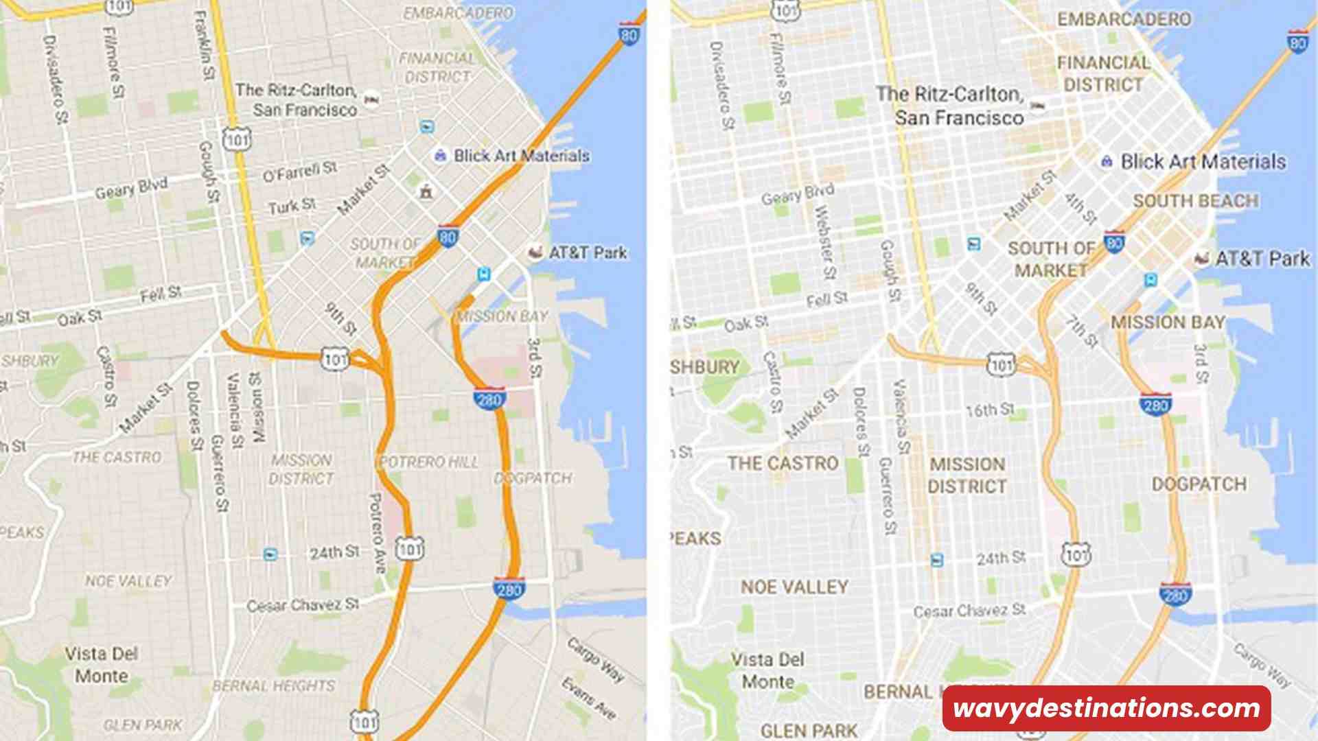 What does Orange Color mean on Google Maps? Know the Facts
