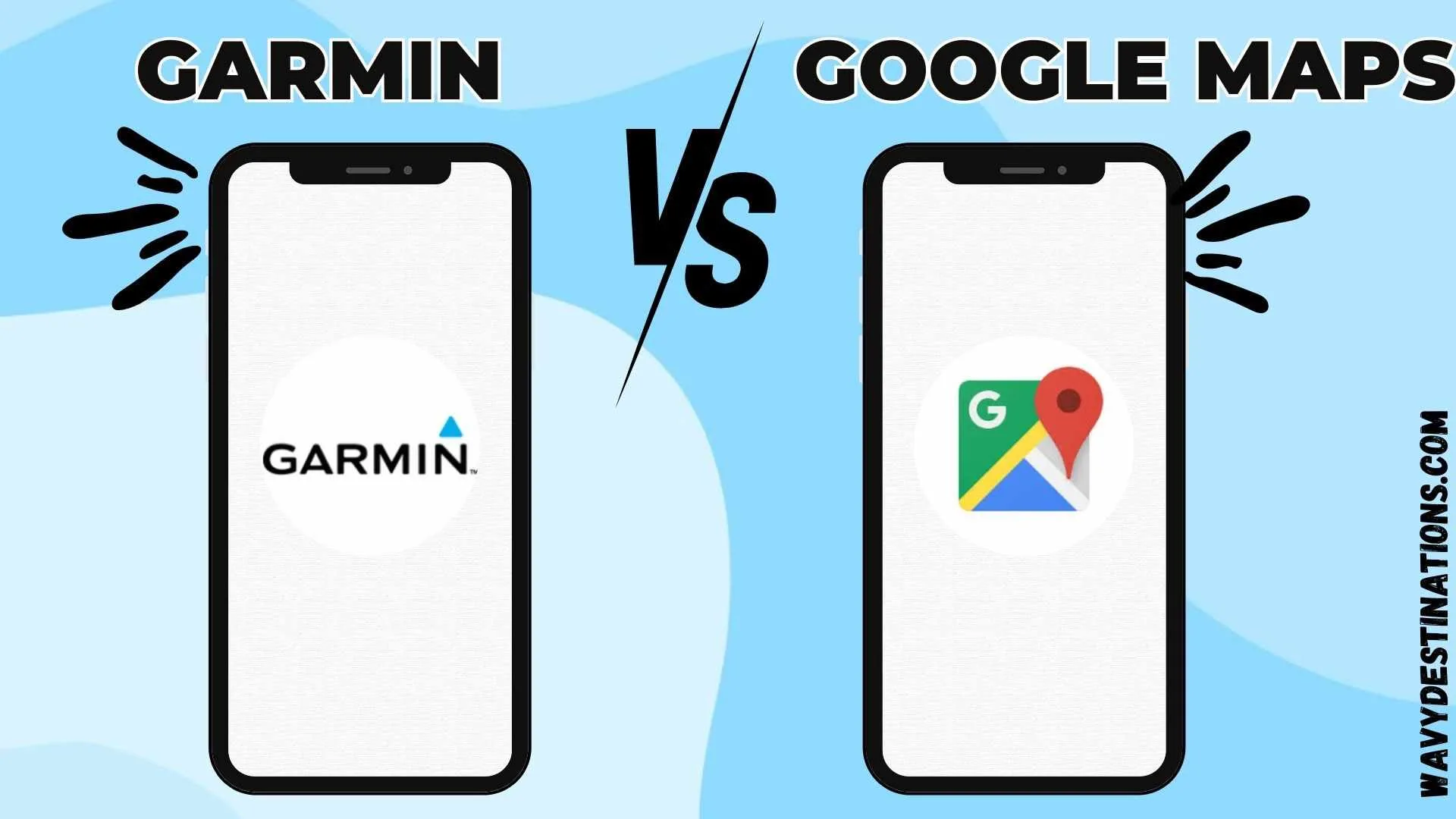 Google Maps versus Garmin GPS, Detailed Comparison, Who's ahead?