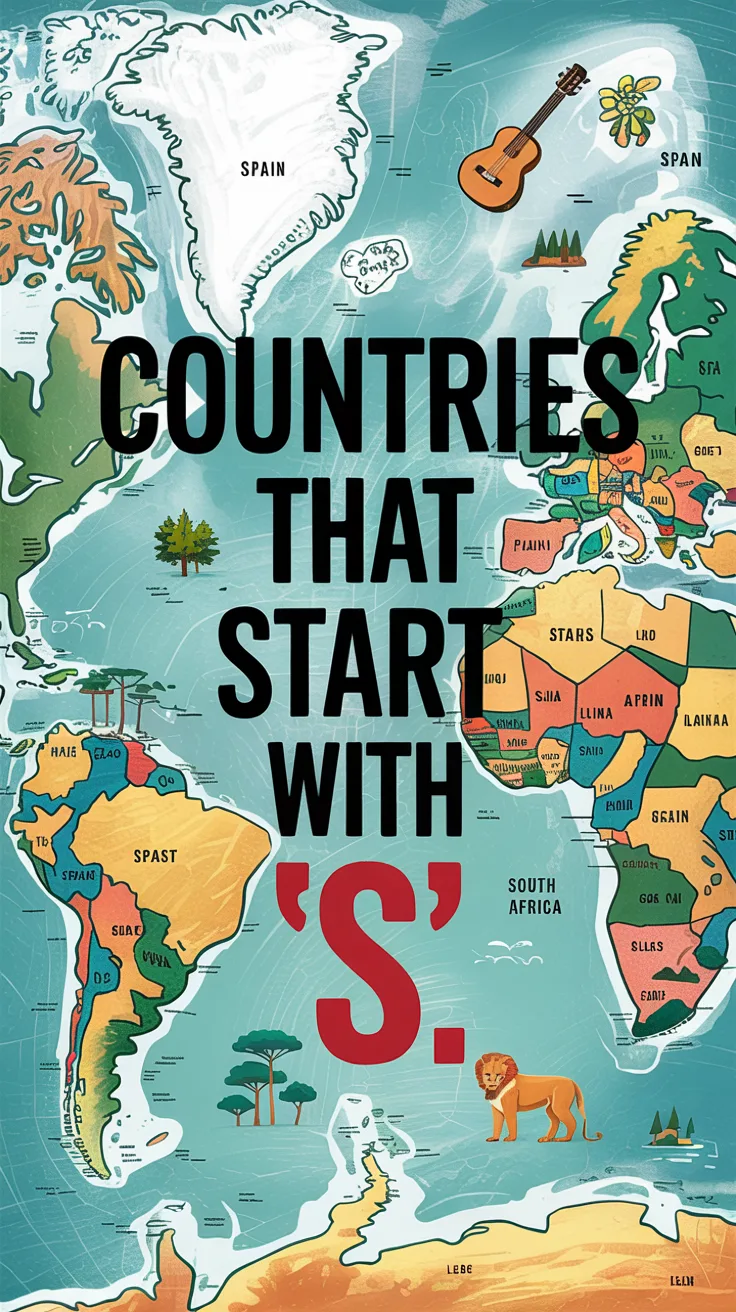 Countries That Start With S Letter- Complete List in 2026