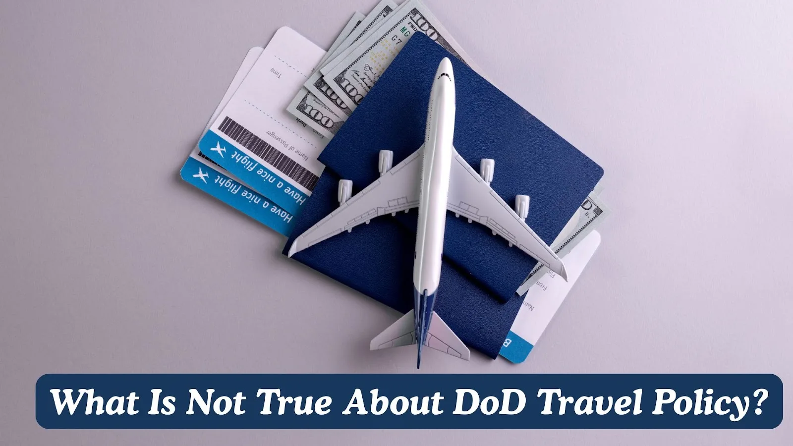 What Is Not True About DoD Travel Policy?